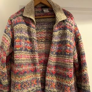 Sigrid Olsen | Sweaters | Sigrid Olsen Fair Isles Silkcottonlinen ...